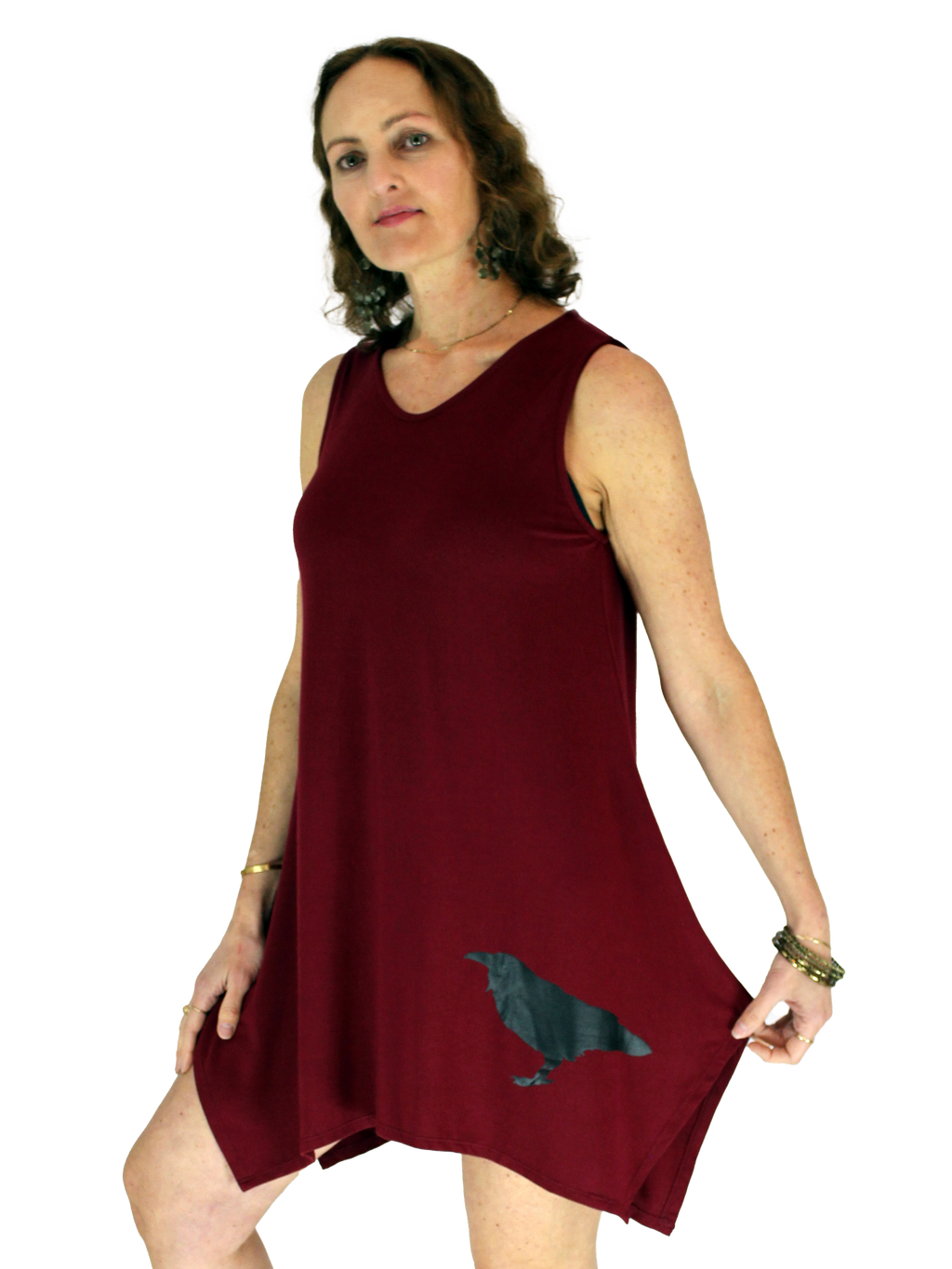 Seraphina, Raven print – Om Grown